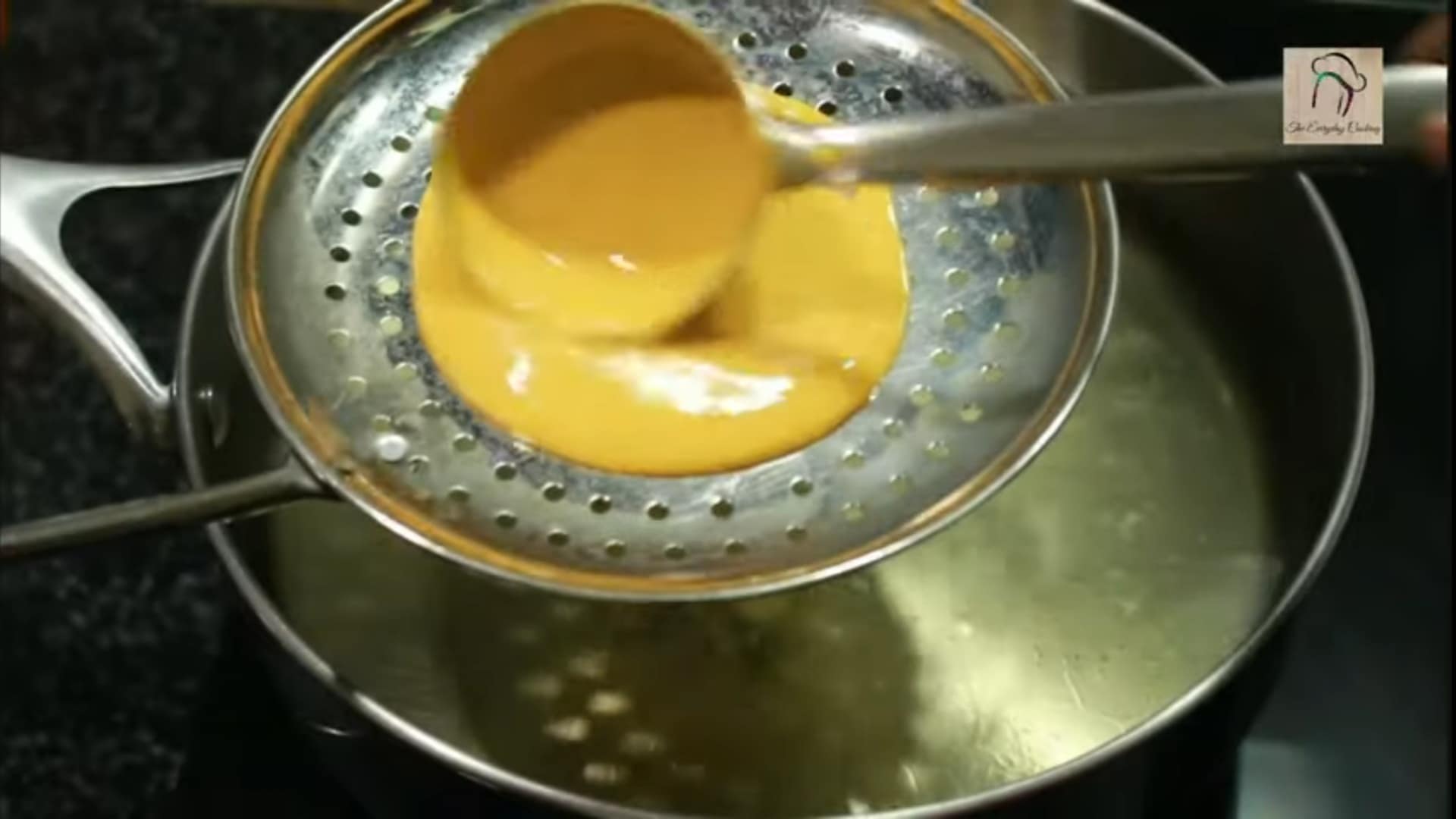 Spicy boondi / Kara boondi - The Everyday Cooking